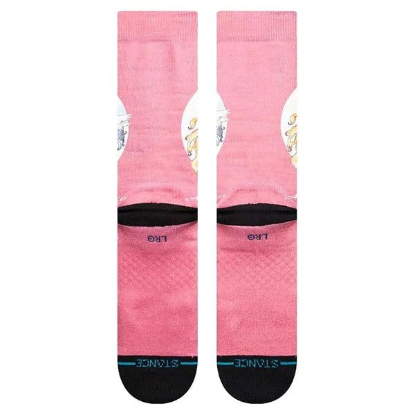 Stance Socks Queen X Stance Races Crew - Dusty Rose