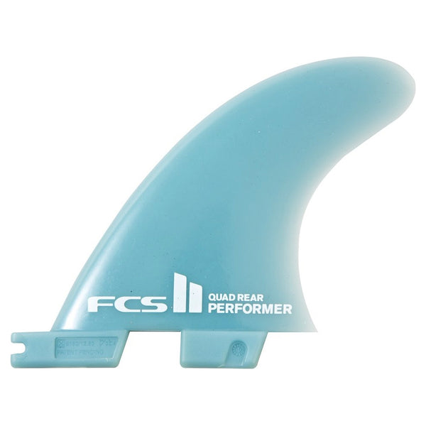 FCS II Performer Glass Flex Quad Rear Fins - Medium