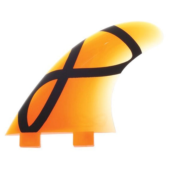 FCS M5 Softflex Tr Fin Set - Orange