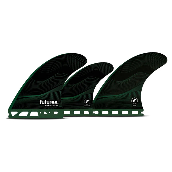Futures Fins F8 Legacy Series Honeycomb 5 Fin Set - Large