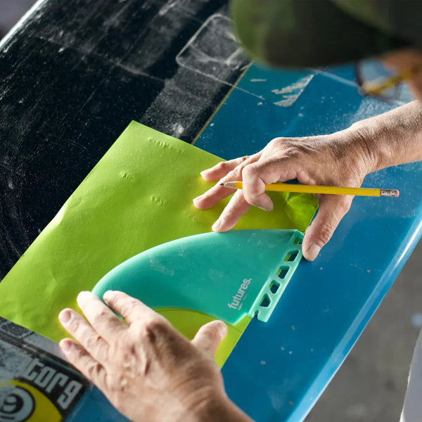 Futures Fins Timmy Patterson Fiberglass Twin Fin Set - Teal