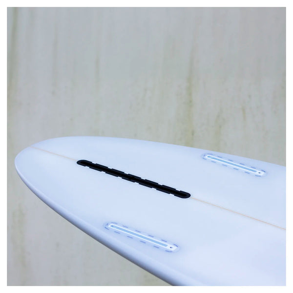 Love Machine Cheet Surfboard - 6'4 - Ice Blue/Red Pin Line