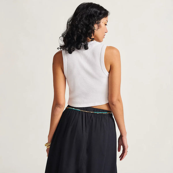 Vans Drew Rib Tank Skate Classics - White