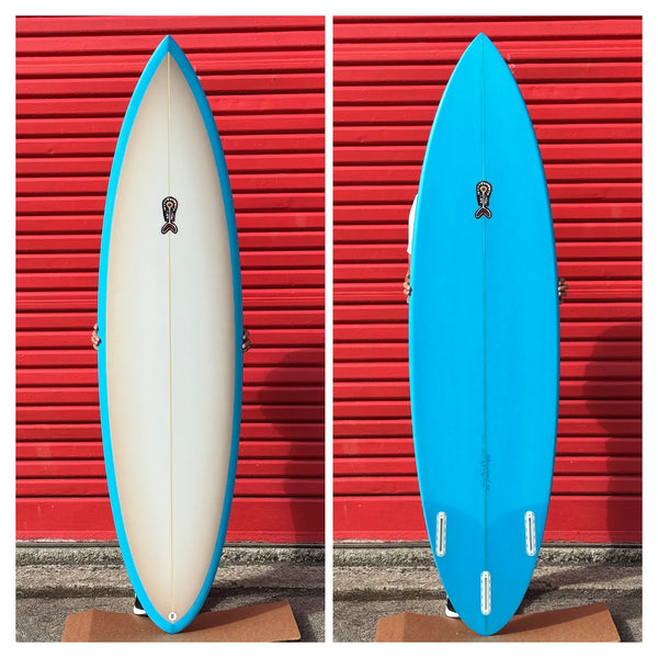 Wayne Lynch Performance Surfboard - 6'6 - Blue/Grey