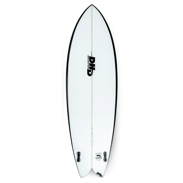 DHD Mini Twin Surfboard - Bamboo