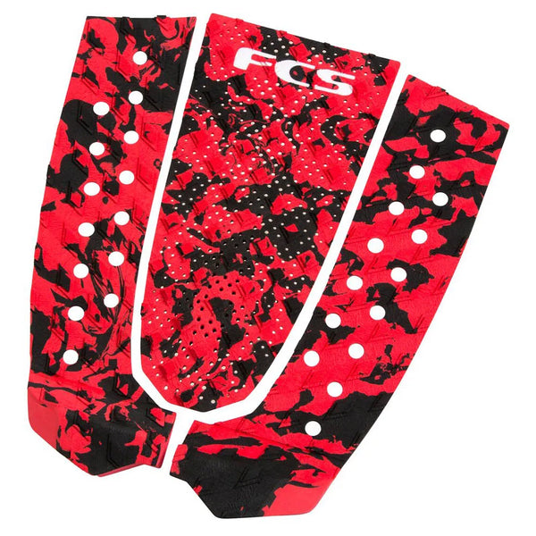 FCS T3 3 Piece Deck Pad - Flame/Camo