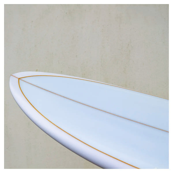 Love Machine Cheet Surfboard 6'4" - Ice Blue/Pin Line