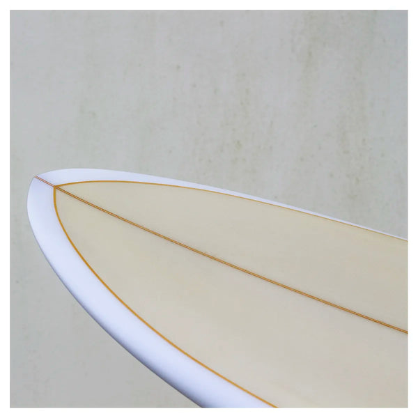 Love Machine Cheet Surfboard 6'4" - Tan/Pin Line