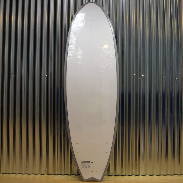 Redback Revolution Fish 6'6" Surfboard - Blue Graphic