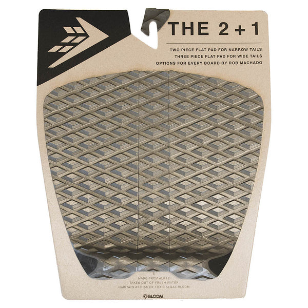 Firewire 2+1 Flat Traction Pad - Charcoal/Black