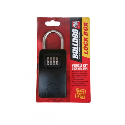 Bulldog lock box | key safe for surfers