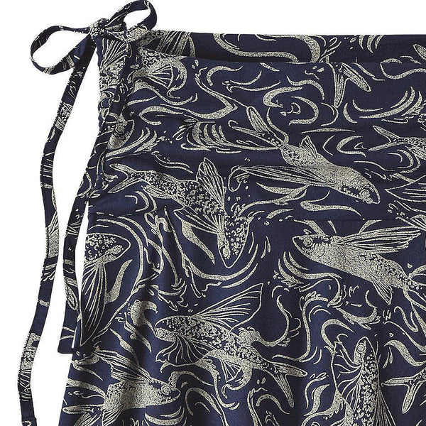 Patagonia Women's Lithia Skirt - Fish Splash: Navy Blue
