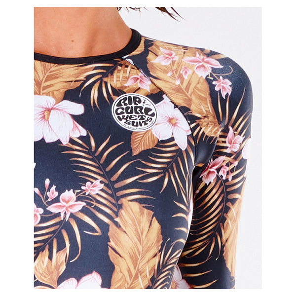 Rip Curl G Bomb Boyleg 1mm Spring Suit - Black/Gold