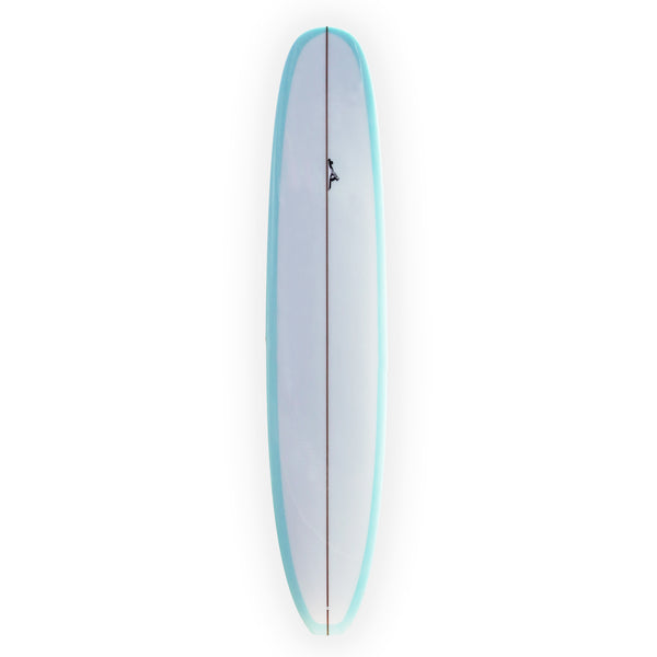 Thomas Surfboards Step Deck 9'6" - Clear/Turquouise