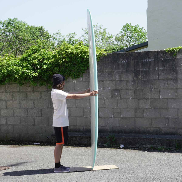 Thomas Surfboards Step Deck 9'6" - Clear/Turquouise
