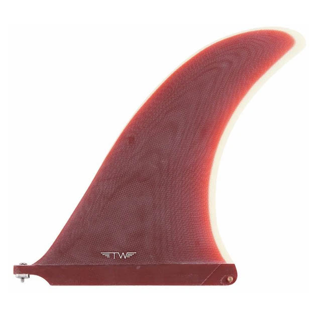 Captain Fin Co. Tyler Warren 10.5" Pivot Longboard Fin - Wine - Down ...