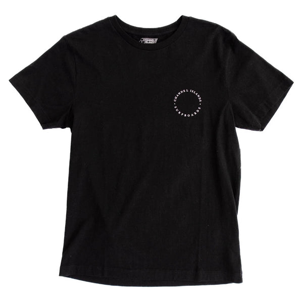 Channel Islands Men's Hex Circle 2.0 T-Shirt - Black