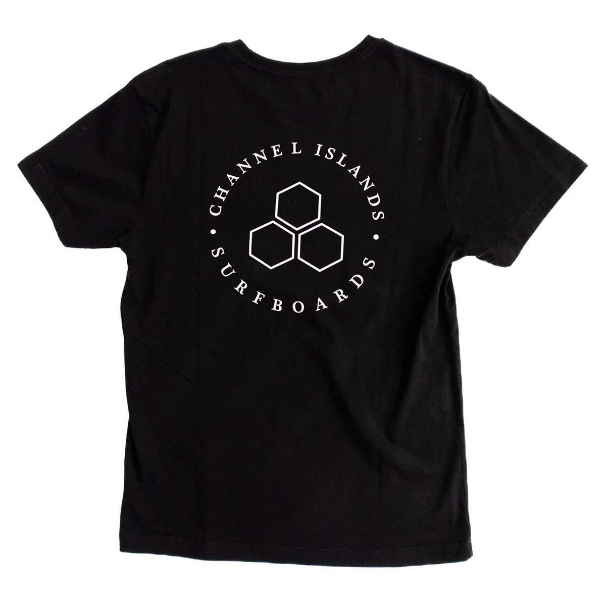 Channel Islands Men's Hex Circle 2.0 T-Shirt - Black