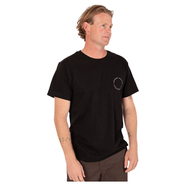 Channel Islands Men's Hex Circle 2.0 T-Shirt - Black