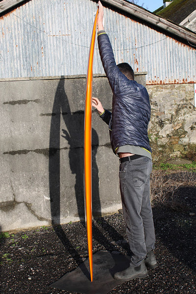 Christenson Flat Tracker Surfboard - 8'0" blue