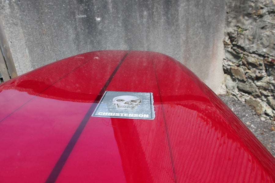 Christenson Dead Sled 9'6" Longboard - Burgundy Tint