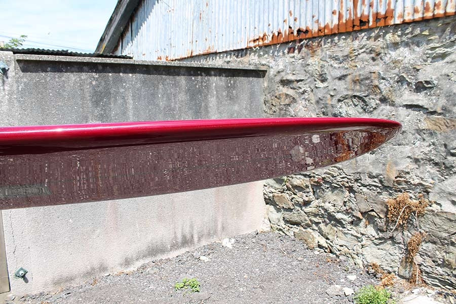 Christenson Dead Sled 9'6" Longboard - Burgundy Tint