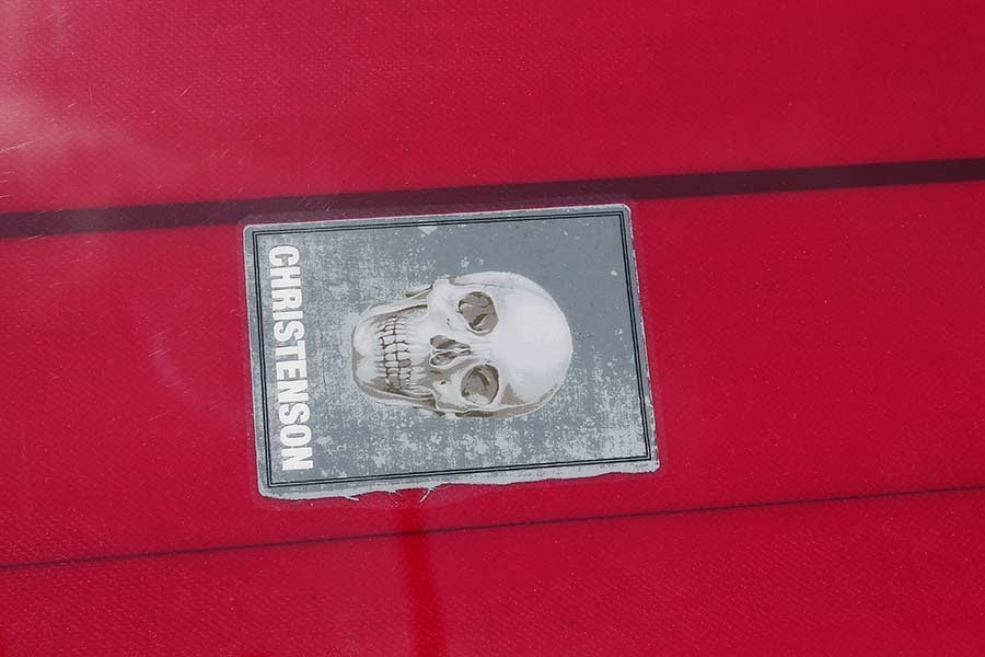 Christenson Dead Sled 9'6" Longboard - Burgundy Tint