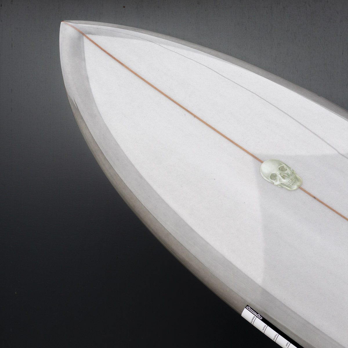 Christenson Twin Fin Fish Surfboard - 5'10" - Smoke