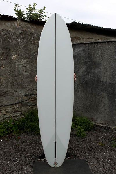 Christenson Flat Tracker Surfboard (Clear) - 7'6"