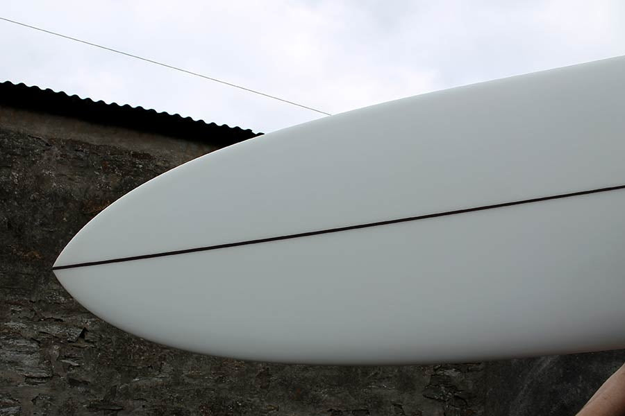 Christenson Flat Tracker Surfboard (Clear) - 7'6"