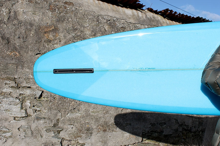 Christenson Flat Tracker Surfboard - 8'0" blue