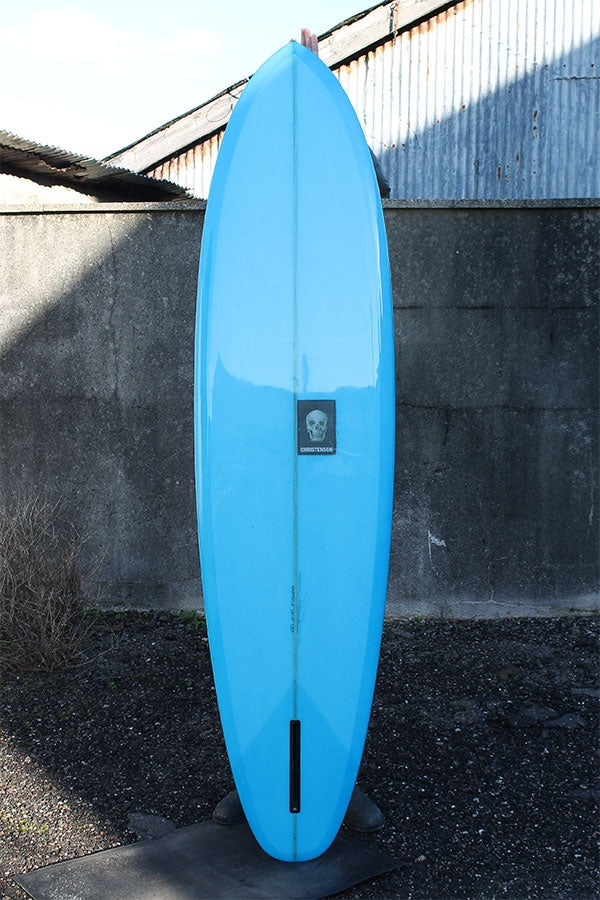Christenson Flat Tracker Surfboard - 7'6" blue