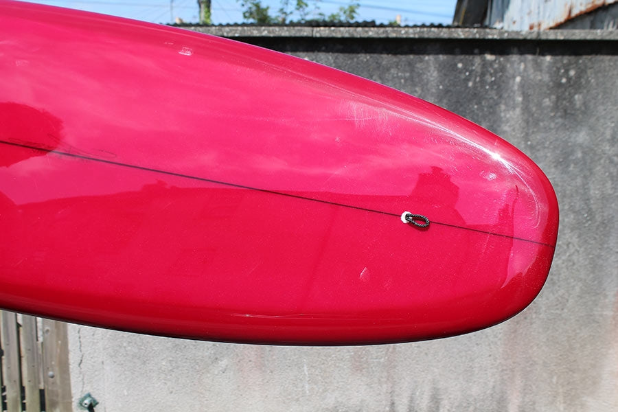 Christenson Flat Tracker Surfboard (Burgundy) - 8'0"