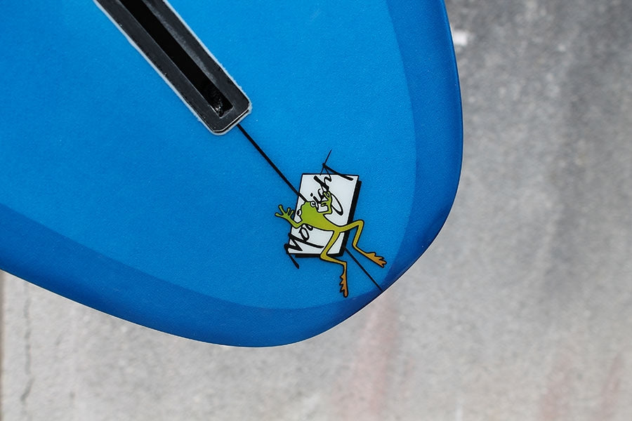 Christenson Flat Tracker Surfboard (Blue) - 7'10"