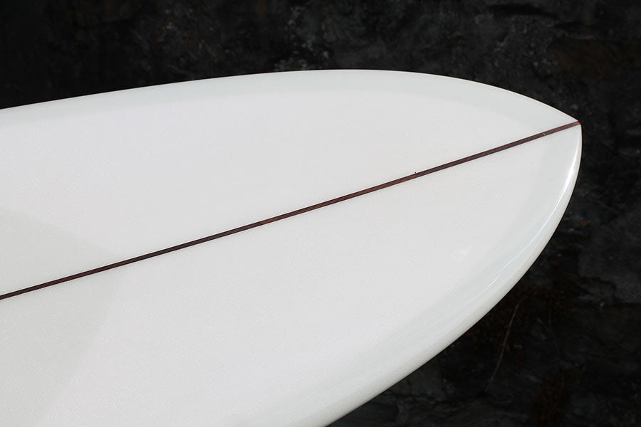 Christenson Flat Tracker Surfboard (Clear/Volan) - 7'6"