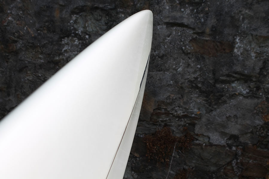 Christenson Flat Tracker Surfboard (Clear/Volan) - 7'6"
