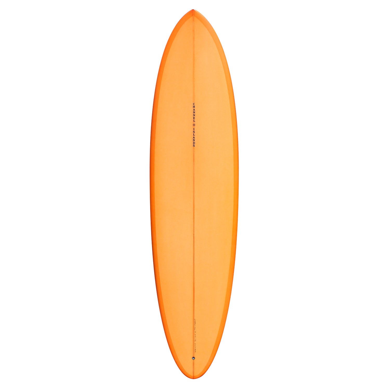Channel Islands CI Mid 7'2" Surfboard - Orange