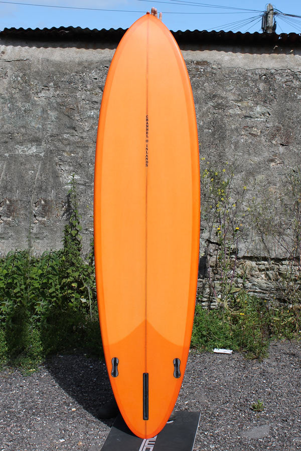 Channel Islands CI Mid 7'2" Surfboard - Orange