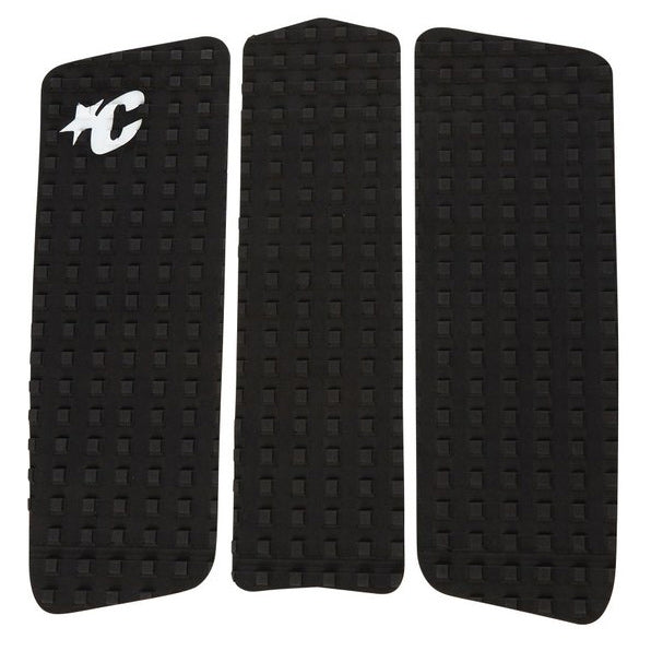 Creatures of Leisure 3 Piece Front Deck Pad - Black