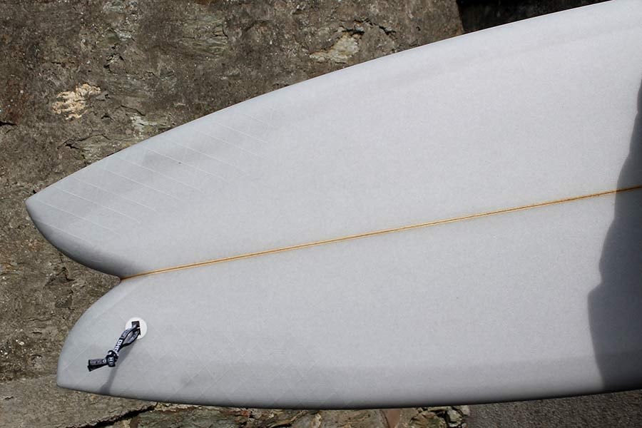 DHD Mini Twin Surfboard - Grey Tint