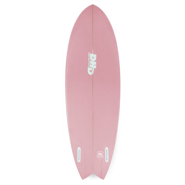 DHD Mini Twin II Surfboard - Summer Series - Pink Candy