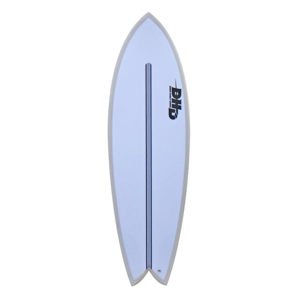 DHD Mini Twin EPS Surfboard - Grey