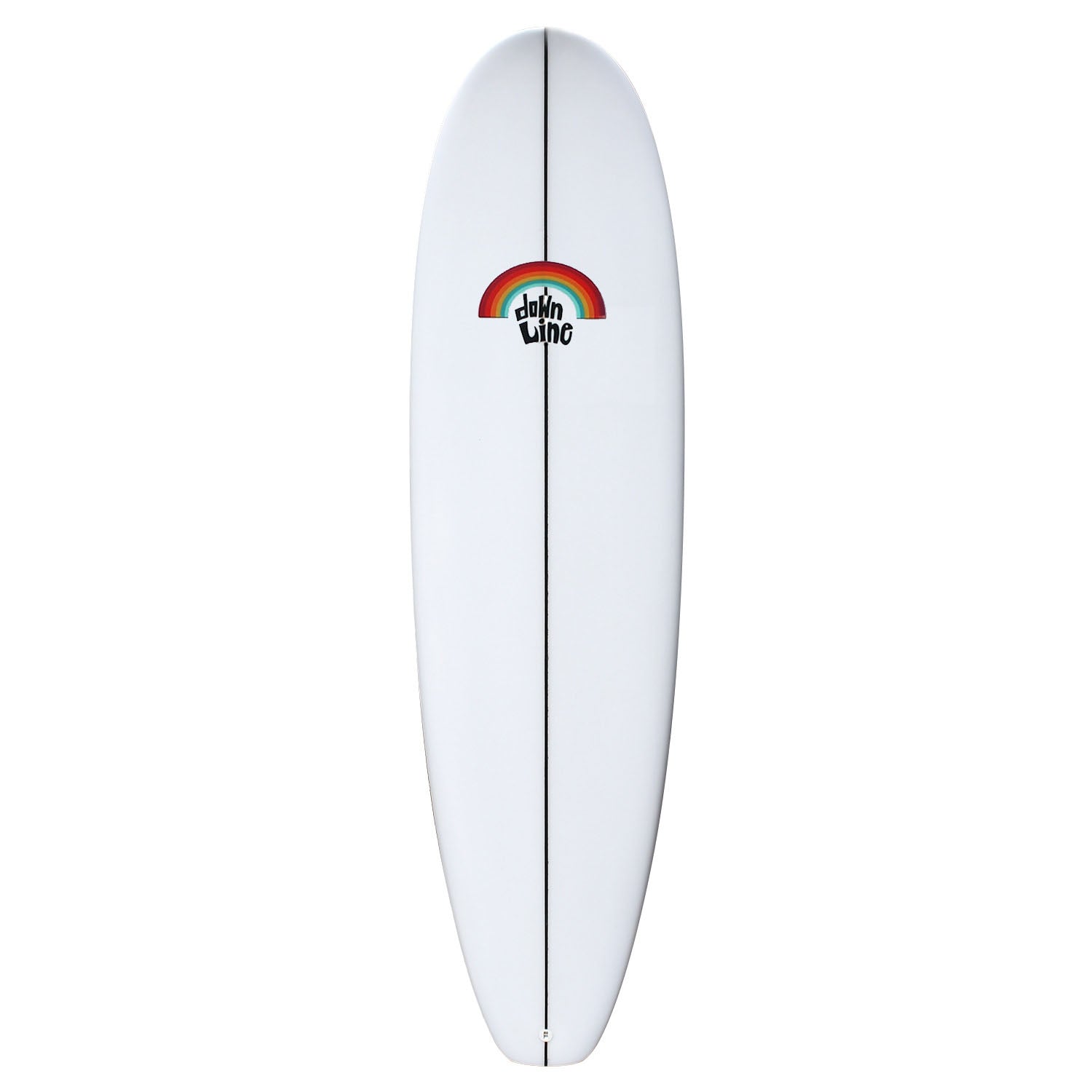 DTL Surf Co. Mini Mal Surfboard - Red Rainbow