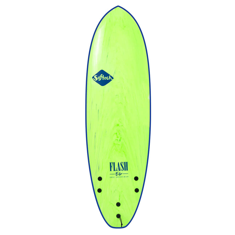 Softech Eric Geiselman Flash 7'0" Surfboard - Green Marble
