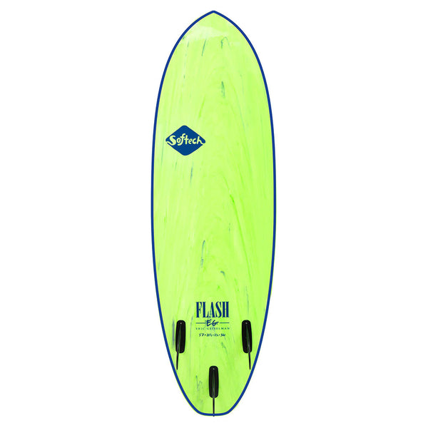 Softech Eric Geiselman Flash 6'6" Surfboard - Green Marble