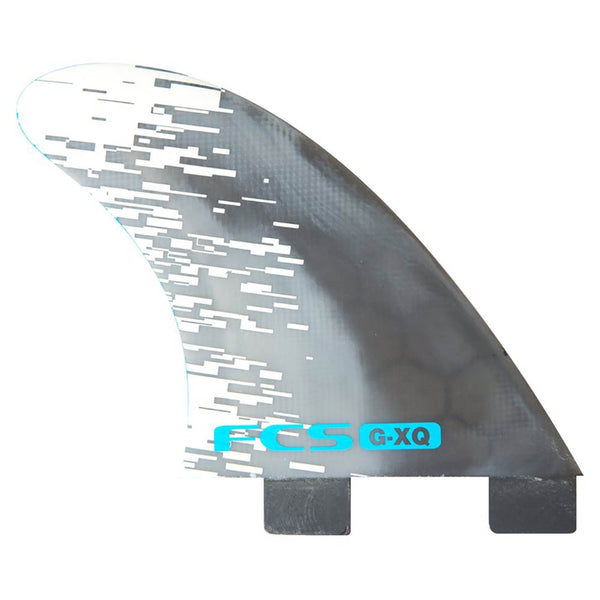 FCS G-XQ Quad Rear Fin Set - Medium - Blue