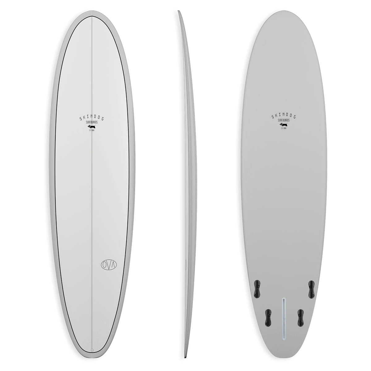 Firewire The OVA Surfboard - 7'6" - Silver