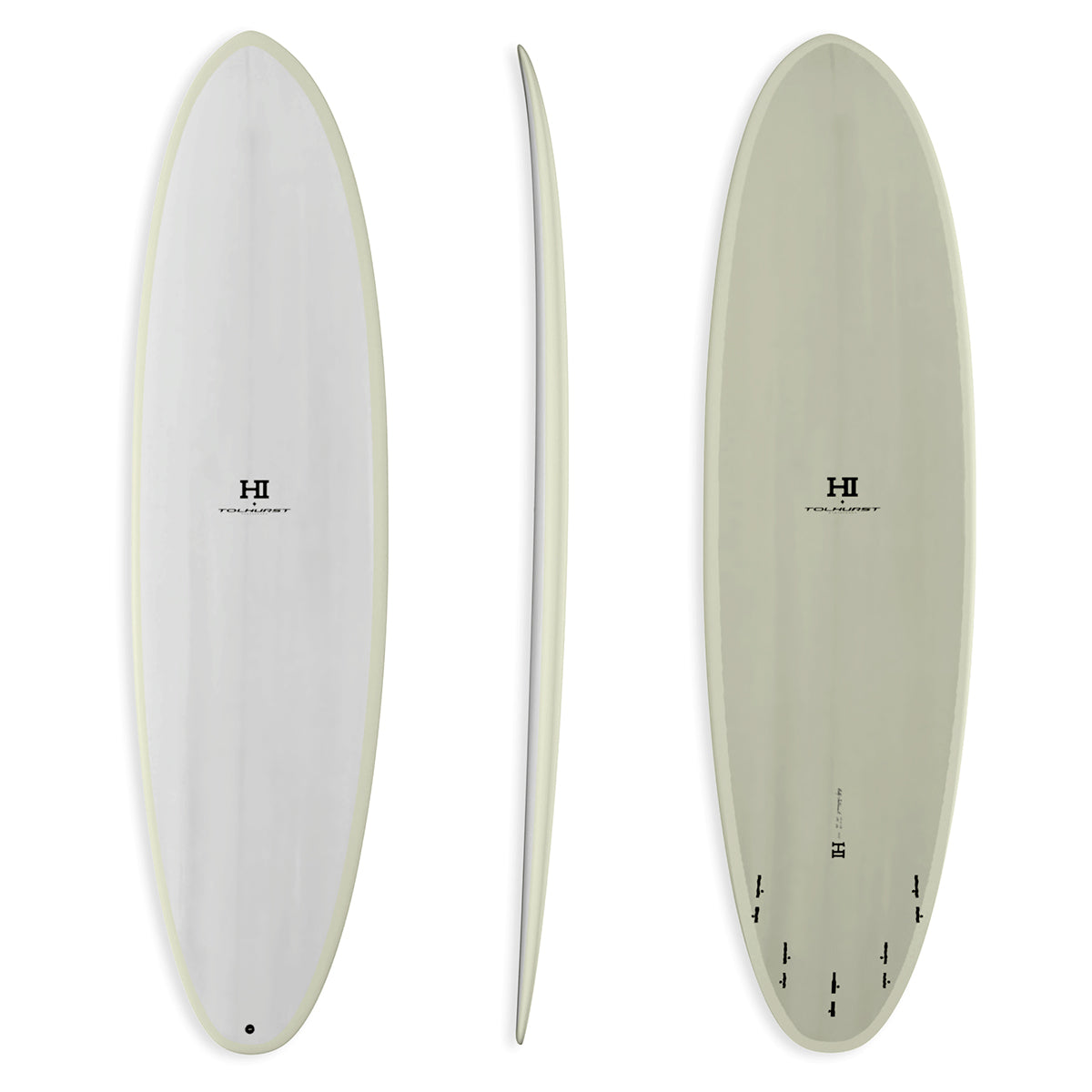 Firewire Moe Surfboard - 8'0" - Sage Green