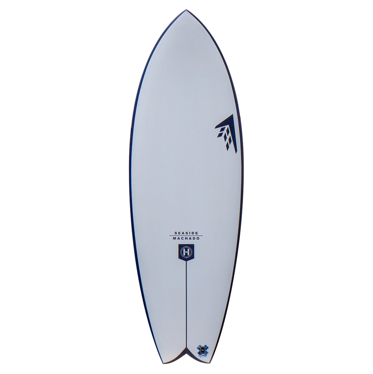 Firewire Seaside Surfboard (Helium) - Grey/Dark Rails