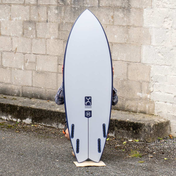Firewire Seaside Surfboard (Helium) - Grey/Dark Rails